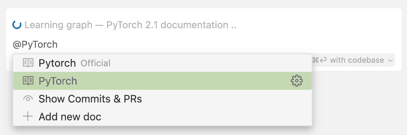 @Docs - Cursor 中文文档